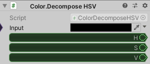 Color.DecomposeHSV | Arbor Documentation